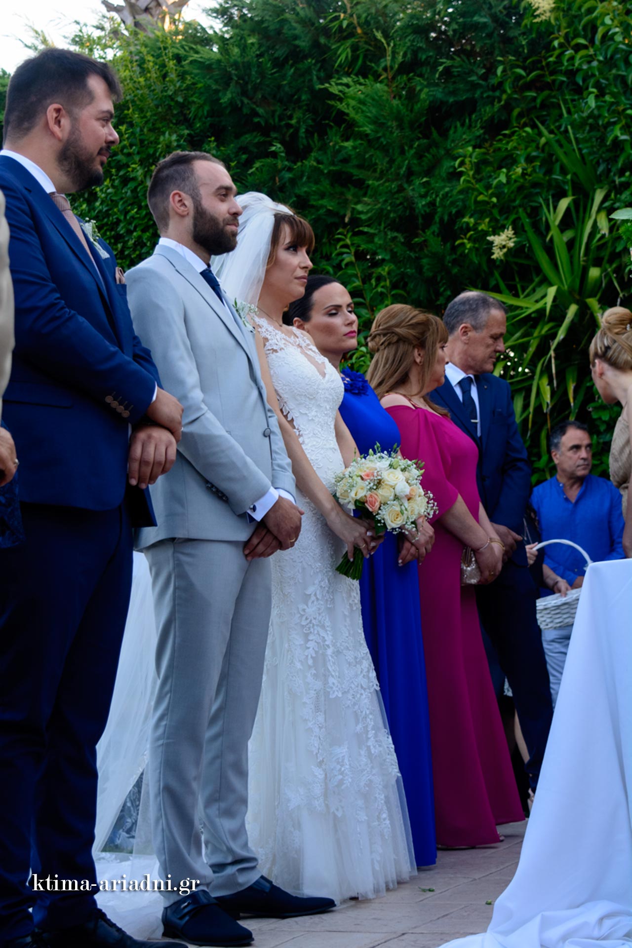 Βίκυ & Γιώργος – Καλοκαιρινός Γάμος στο Κτήμα Αριάδνη (+video) - Κτήμα ...